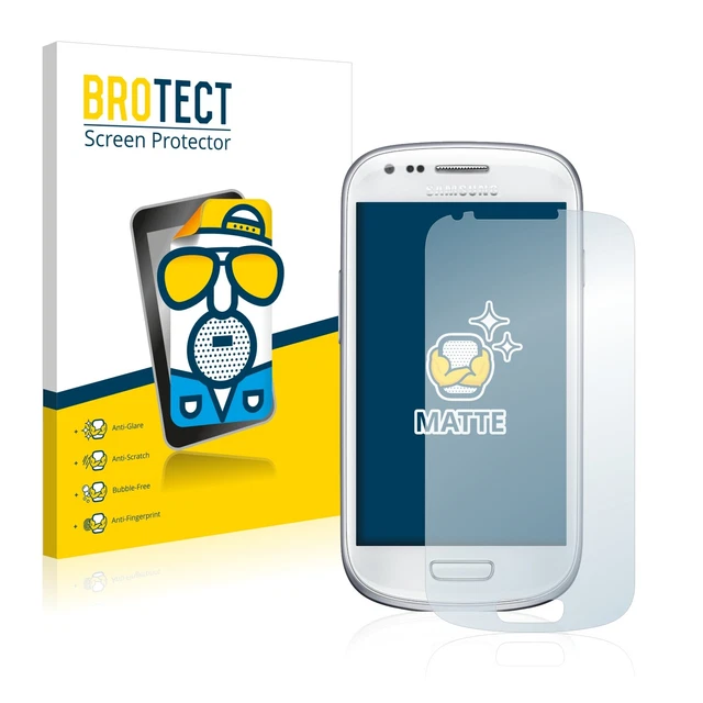 2X PROTECTOR PANTALLA Antireflejos para Samsung GT-8200 Pelicula ...