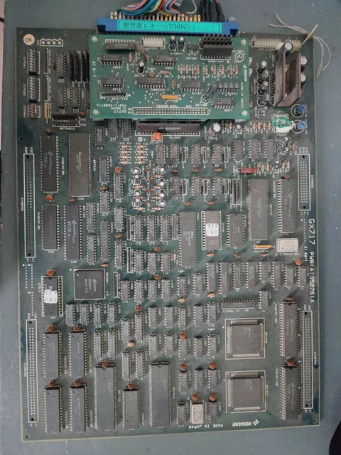 CHEQUERED FLAG (KONAMI gx) JAMMA ARCADE PCB ORIGINAL Cod. SC1-11-3 EUR ...