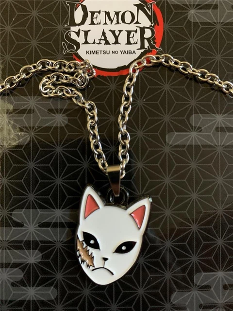 DEMON SLAYER: KIMETSU no Yaiba Sabito Warding Mask Necklace £24.67 ...