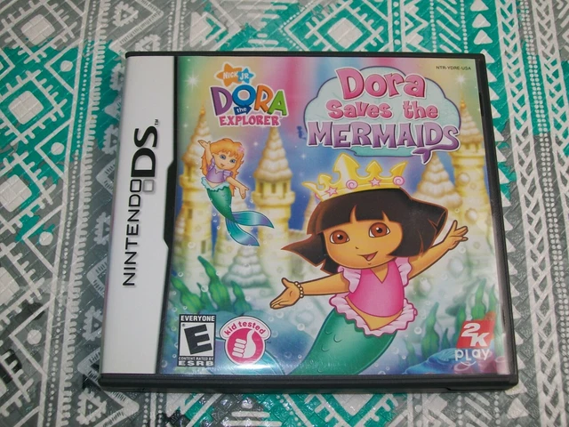 DORA THE EXPLORER: Dora Saves the Mermaids (Nintendo DS) CIB Complete ...