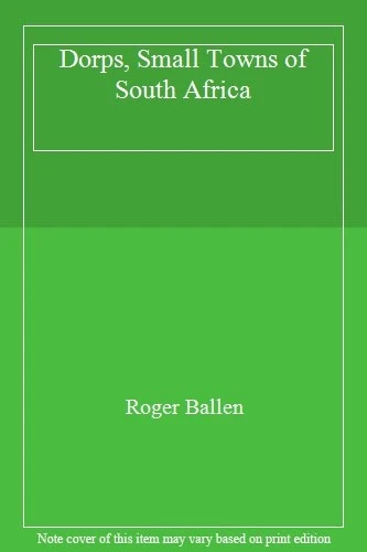 DORPS, PETITES VILLES d'Afrique du Sud-Roger Ballen EUR 11,68 - PicClick FR