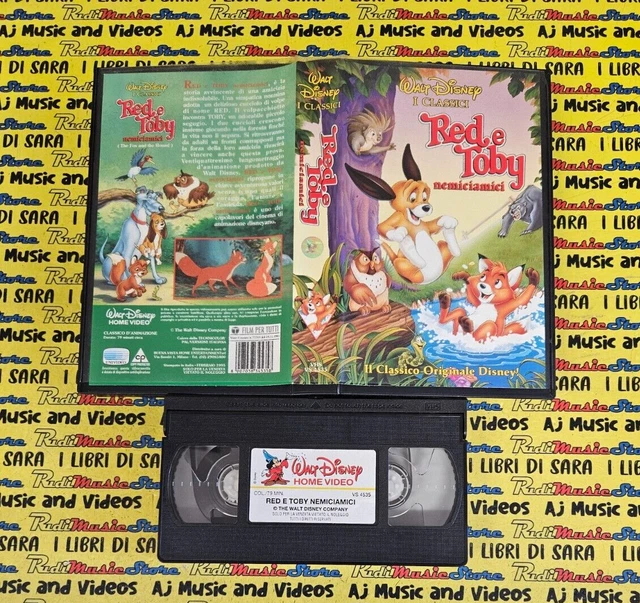VHS FILM* RED E TOBY nemiciamici 1995 WALT DISNEY I CLASSICI VS 4535 ...