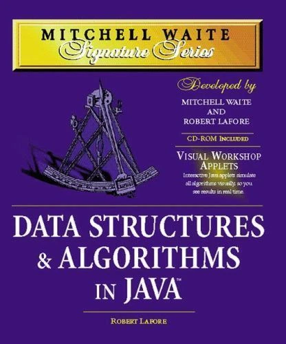 DATA STRUCTURES AND Algorithms In Java by Robert Lafore $18.95 - PicClick