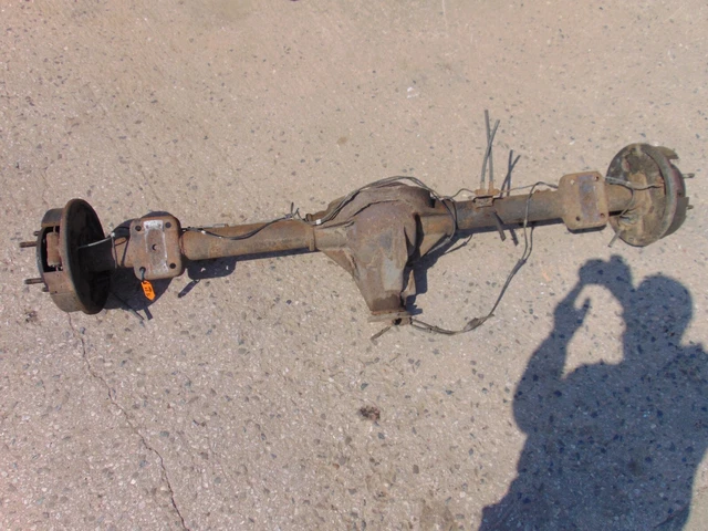 FORD TRANSIT REAR Axle Drum Brakes Diff ABS MK6 01-06 RWD 2.4 TDDi ...