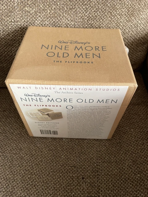 WALT DISNEYS NINE More Old Men Book Set Pete Docter, 2017 Hardcover ...