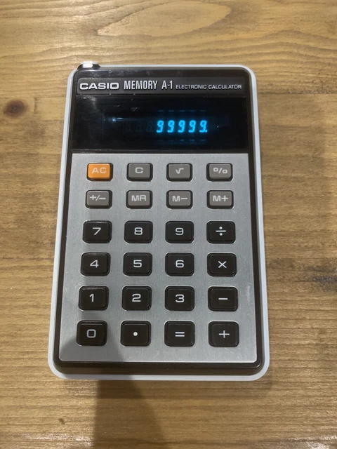 Casio Memory A 1 8 Digit Calculator £0 99 Picclick Uk