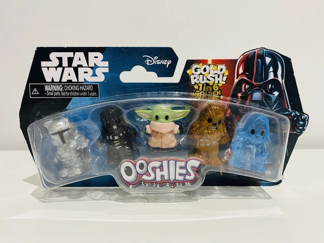 OOSHIES GOLD RUSH Star Wars 5 Pack 2025 Release Head start New $18.98 ...