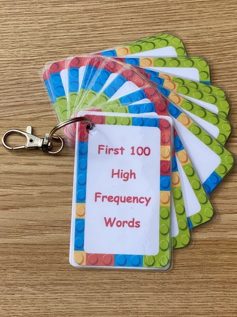 FIRST 100 HIGH Frequency Words Flashcards Primary School Key Stages £5. ...