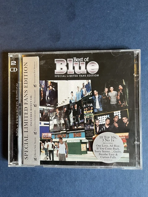 BLUE THE BEST Of Fans Edition used 18 track Greatest Hits CD + 90s 00s ...