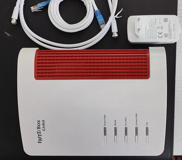 AVM FRITZ!BOX 6660 Cable WLAN Router Kabelmodem Wifi6 Mesh EDITION O2 ...