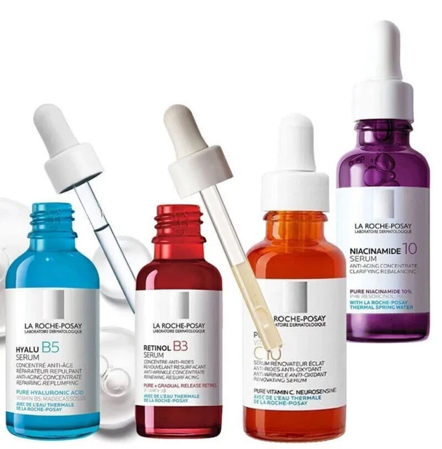 LA ROCHE POSAY Hyalu B5 rétinol B3 sérum concentré anti-rides réparateur EUR 10,99 - PicClick FR