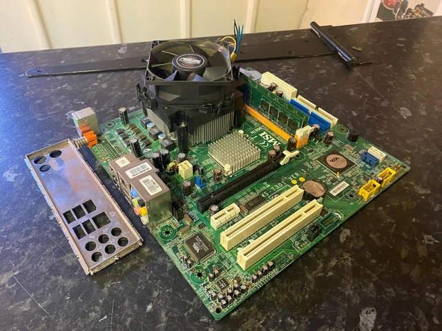 MSI MS-7301 VER:1.0 Sovket 775 Main Board With 2.8GHz PENTIUM D CPU ...