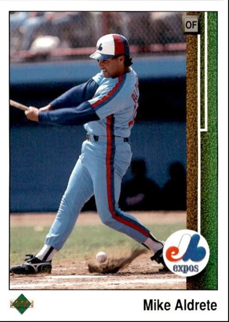 1989 PONT SUPÉRIEUR Mike Aldrete Montréal Expos #738 EUR 1,92 - PicClick FR