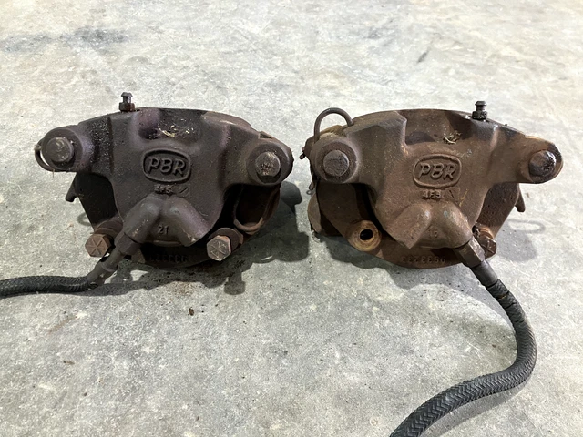 HOLDEN HQ HJ Hx Hz Pbr Cast Iron Front Disc Brake Calipers Genuine Gmh ...