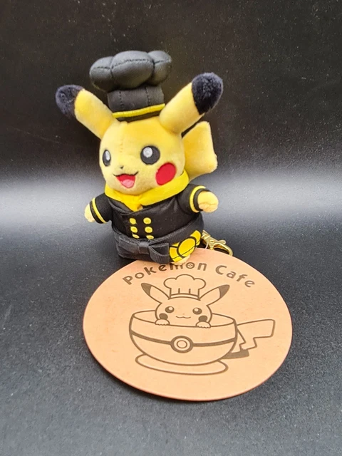 ⚡🍰 POKÉMON CAFÉ Osaka – Peluche Porte-clé Pikachu Pâtissier Exclusive ...