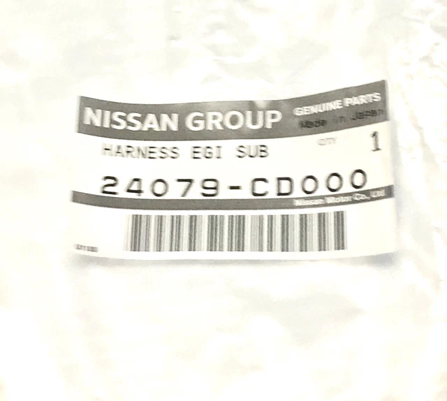OEM NISSAN 24079-CD000 moteur injecteur de carburant faisceau de métier ...