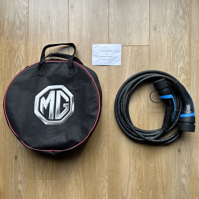 GENUINE CHARGING CABLE 5m Single Phase MG4 MG5 MG ZS MG HS EV Type 2 ...