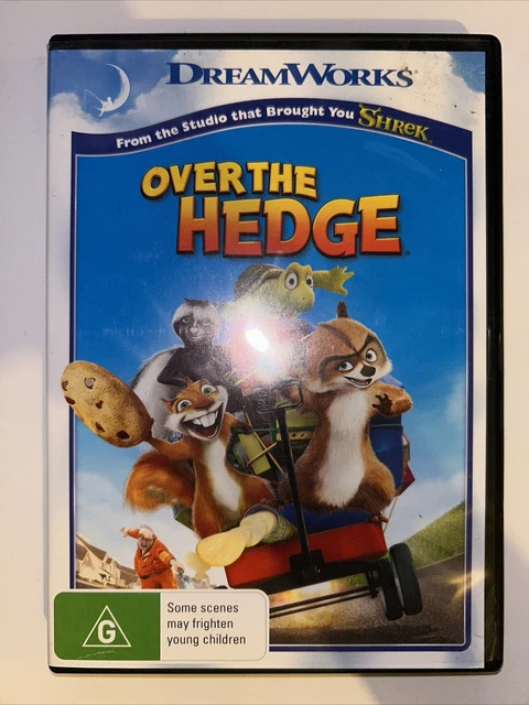 OVER THE HEDGE DVD ( 2006, PAL Region 4 ) VGC - FREE & FAST POST! $12. ...