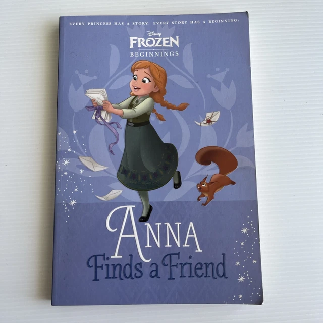 DISNEY FROZEN BEGINNINGS Anna Finds a Friend Novel Paperback Book ...