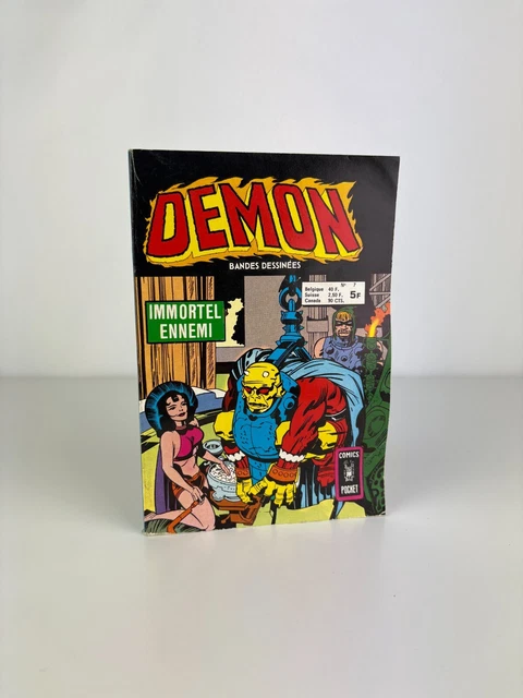 ANCIENNE BANDE DESSINÉE Demon N°7, Comics Pocket, DC Comics Inc 1978 ...