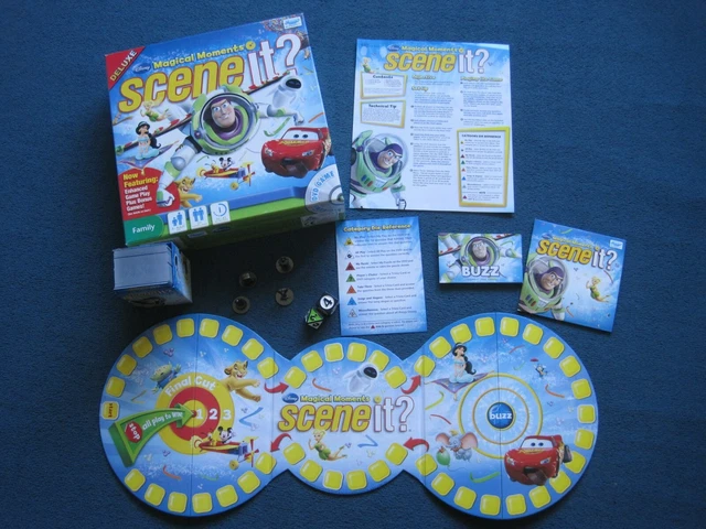 Deluxe Disney Magical Moments Scene It Board Game Dvd Game 100 Complete Vgc £1000 Picclick Uk