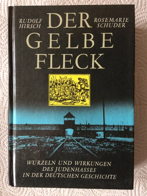 RUDOLF HIRSCH, ROSEMARIE Schuder Der gelbe Fleck Buch DDR 1. Auflage ...