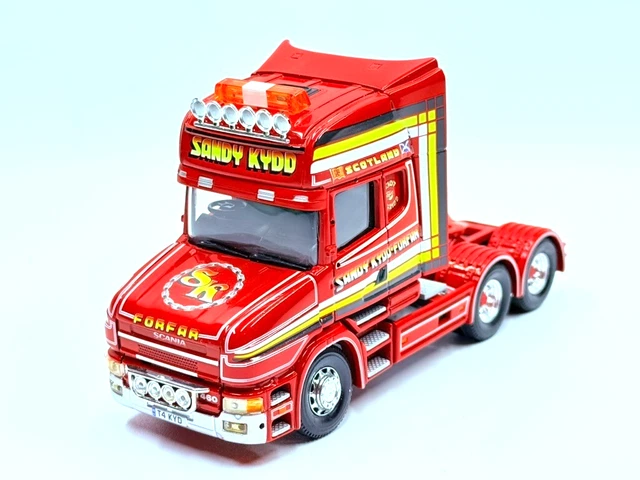 CORGI SCANIA T Topline Truck Cab Model Only Sandy Kydd Cc12810 1:50 £89 ...
