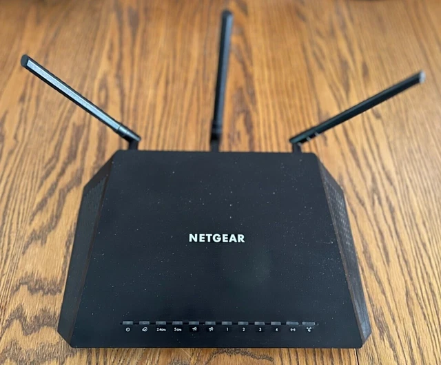 NETGEAR AC1750 R6400V2 1300 Mbps Smart Wi-Fi Router, with power ...