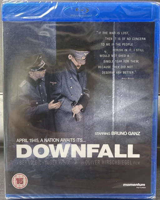 DOWNFALL BLU-RAY BRUNO Ganz Alexandra Maria Lara MichaelMendl UK New ...