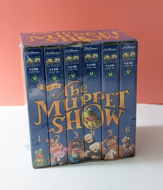 JIM HENSON'S BEST Of The Muppet Show VHS Box Set Vol 1-6 New Sealed £49 ...