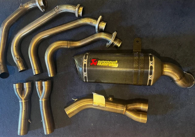 AKRAPOVIC FULL RACING exhaust system for z900 2017-2023 $1,400.00 ...