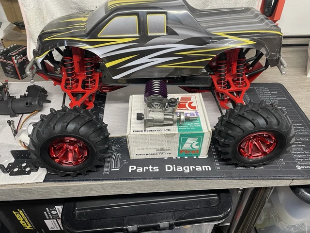 NITRO RADIO-CONTROLLED BUGGY Unfinished Project Only A Few Things ...