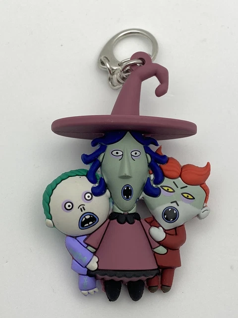 NIGHTMARE BEFORE CHRISTMAS Lock, Shock & Barrel Trio Keychain key ...