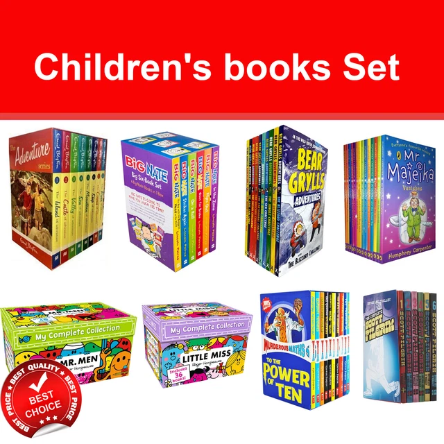 CHILDREN'S BOOKS SET Julia Donaldson, Mr Men, Little Miss, Big Nate ...