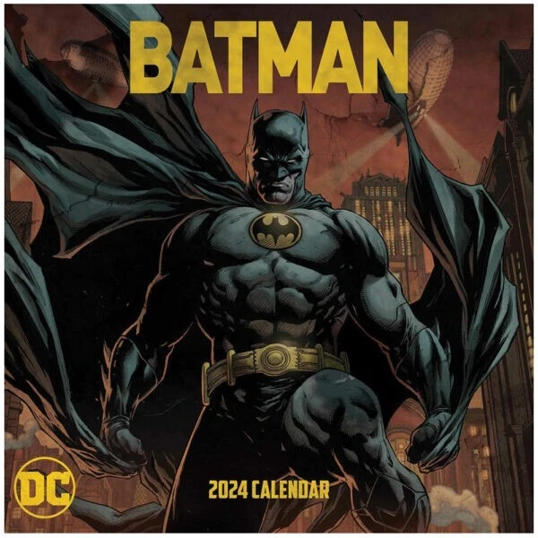BATMAN SQUARE CALENDAR 2024 Official Merchandise £16.99 - PicClick UK