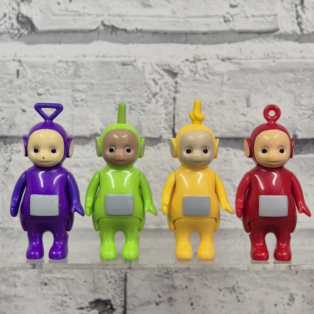 TELETUBBIES 3& FIGURE Bundle Full Set Jointed From Superdome Vintage ...
