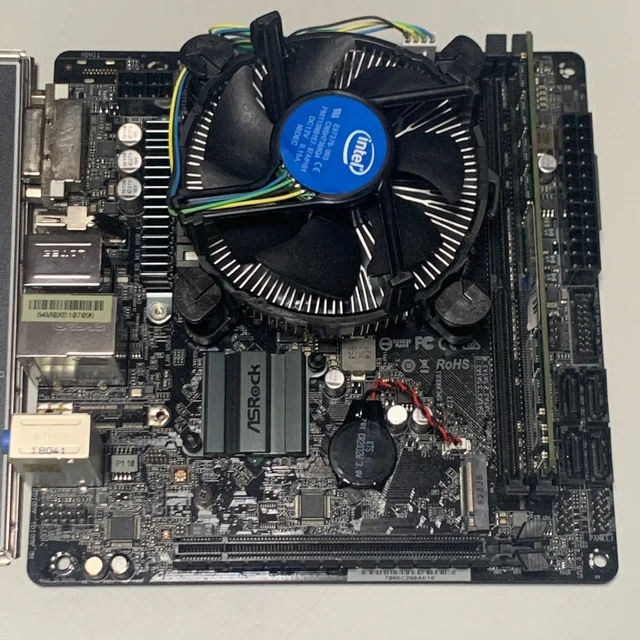ASROCK B360M-ITX MOTHERBOARD, i3-8100, 8GB RAM, Used Mini-ITX CPU Cooler £306.41 - PicClick UK