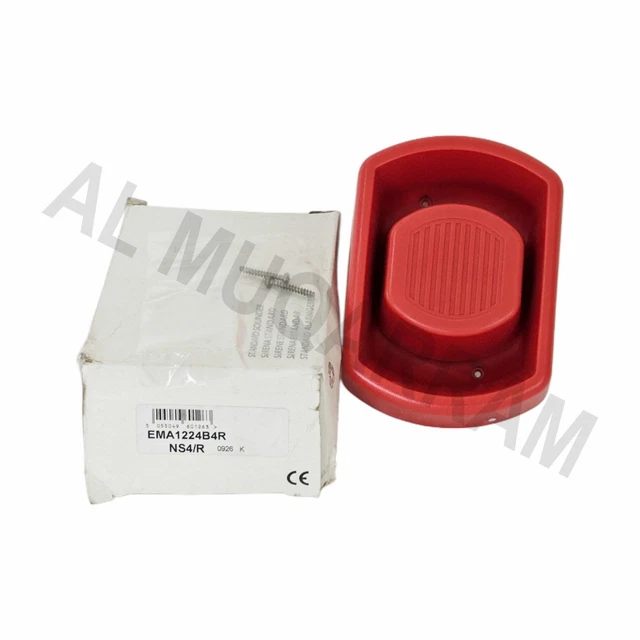 NOTIFIER EMA1224B4R NS4/R KAC Fire Alarm Sounder Siren EUR 109,12 ...