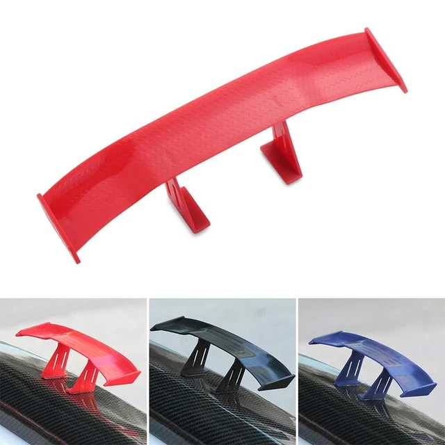 CARBON LOOK CAR Rear Spoiler GT Style Tail Wing Mini Wings $5.83 ...