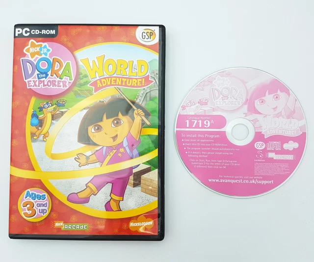 DORA THE EXPLORER: World Adventure! - Nickelodeon Jr. Arcade - Educational - PC £3.95 - PicClick UK