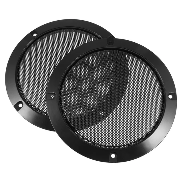 2 PCS SPEAKER Protectors Simple Sub-woofer Protection Nets Plastic £9. ...