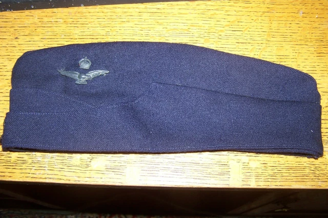 WW2 RAAF SIDE cap with buttons officer cap $110.00 - PicClick AU