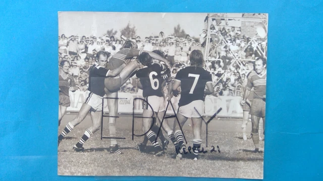 RUGBY LEAGUE PRESS Photo Parramatta Phil Mann 1975 $25.00 - PicClick AU