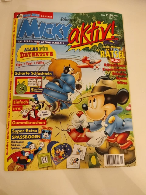 MICKY MAUS SPEZIAL Heft, Micky Aktiv, Nr 11 EUR 10,00 - PicClick DE