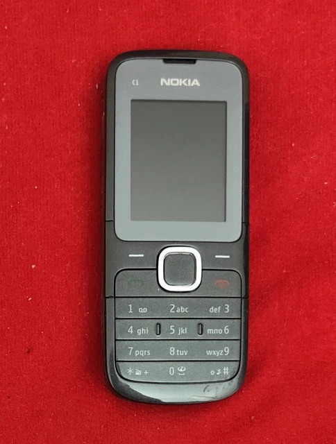 TÉLÉPHONE NOKIA C1 en bon état Qui Fonctionne Bien Mais Réseau Bloqué Movistar EUR 14,99 ...