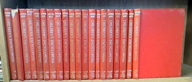 ARTHUR MEE'S CHILDREN'S Encyclopedia 20 Volumes 1963 Arthur Mee 1963 ...