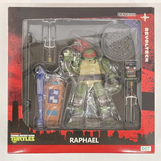 KAIYODO REVOLTECH TEENAGE Mutant Ninja Turtles Raphael 1/12 Action ...