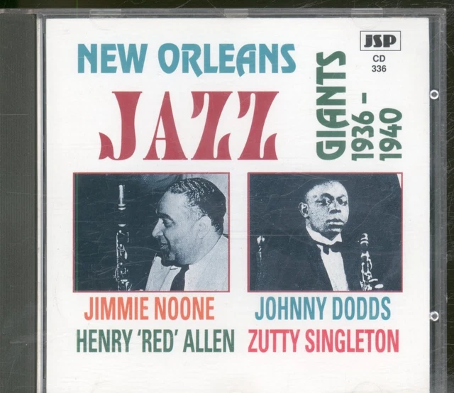 JIMMIE NOONE, JOHNNY Dodds, Henry 'red' Allen, Zutty Singleton New ...