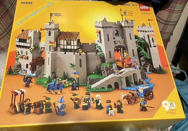 LEGO ICONS ANNIVERSARY Edition 10305 Lion Knights Castle Brand New ...