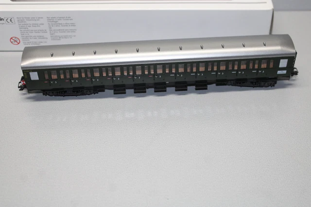 MÄRKLIN 43119 4-AXLE Passenger Car 3rd Class Taillight DRG Gauge H0 OVP ...